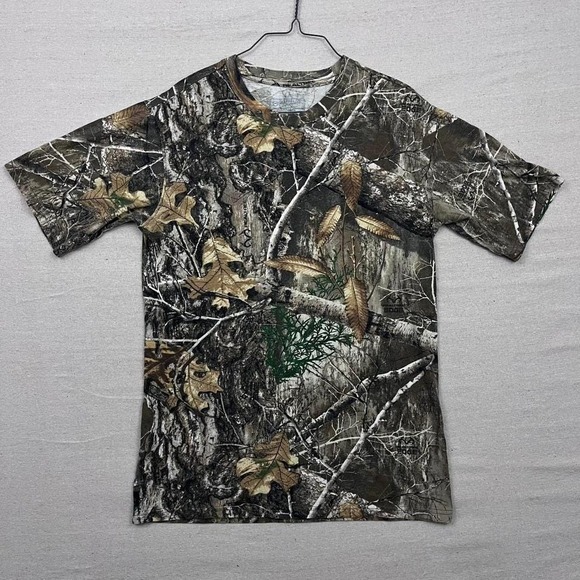 Realtree | Shirts | Realtree Edge Blank Cotton Tee Shirt Essential ...